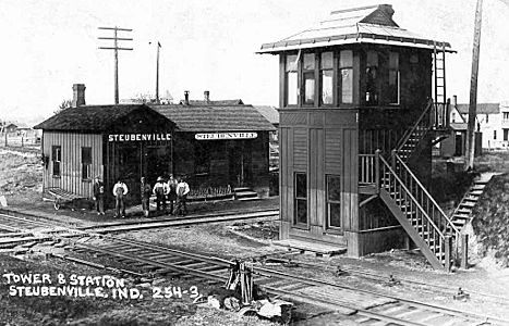 Steuben County Indiana: Through The Years: THE MYSTERY OF STEUBENVILLE